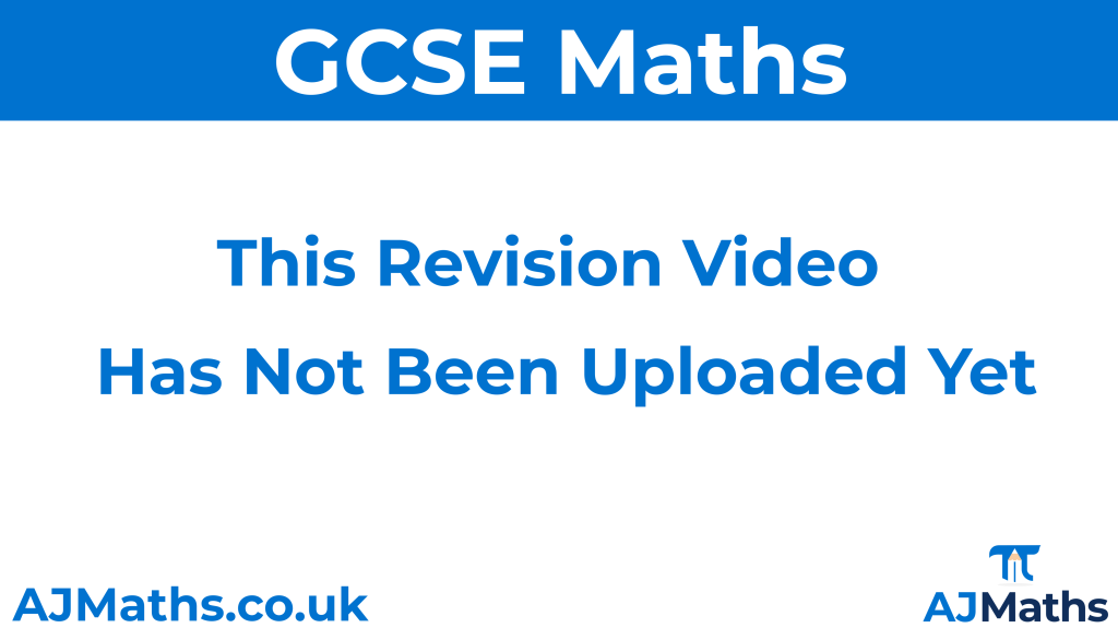 GCSE Maths - Simultaneous Equations - AJMaths